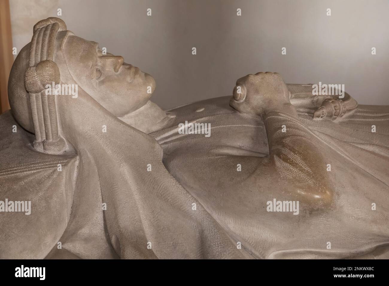 England, Dorset, Wareham, St.Martin's On The Walls Saxon Church, Tomb ...