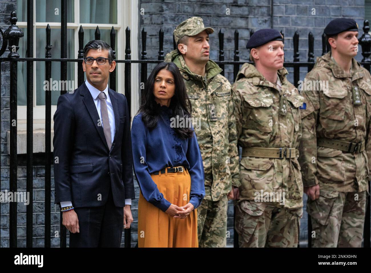 London, UK. 24th Feb, 2023. Rishi Sunak, Prime Minister of the United ...