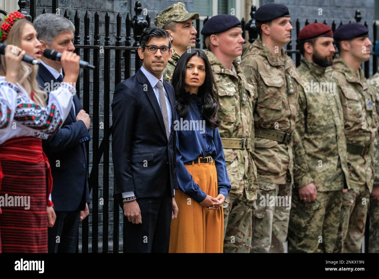 London, UK. 24th Feb, 2023. Rishi Sunak, Prime Minister of the United ...