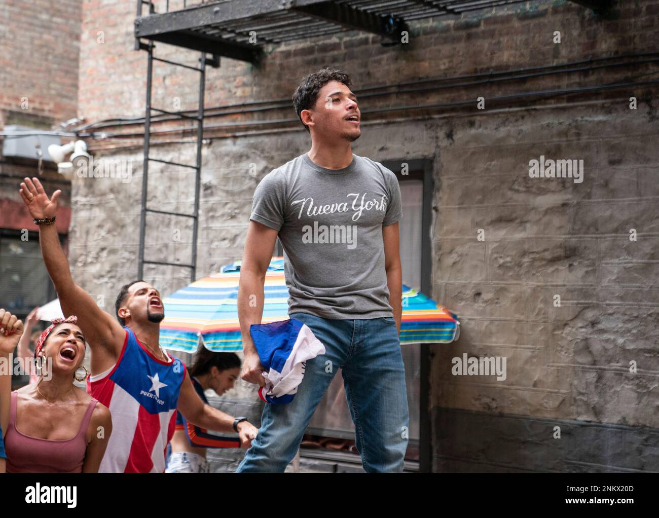 This image released by Warner Bros. Pictures shows Anthony Ramos in a ...