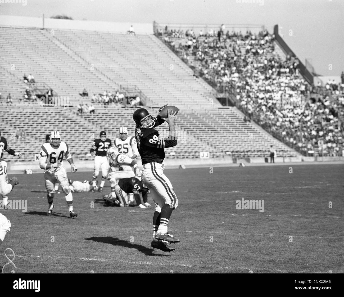 Raiders play the at Kezar Stadium against the Boston Patriots, October ...