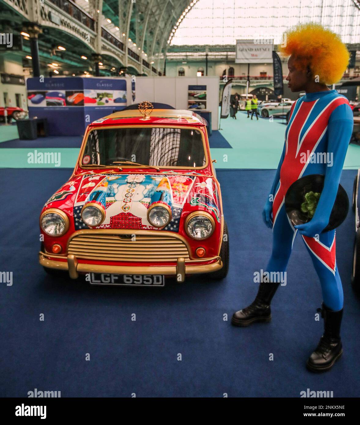 Reunited for the first time the beatles cars hi-res stock photography ...