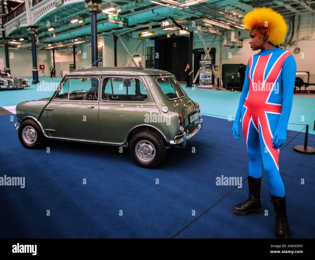 London UK 24 February 2023 Paul's Radford Mini Cooper S De ville Adding ...