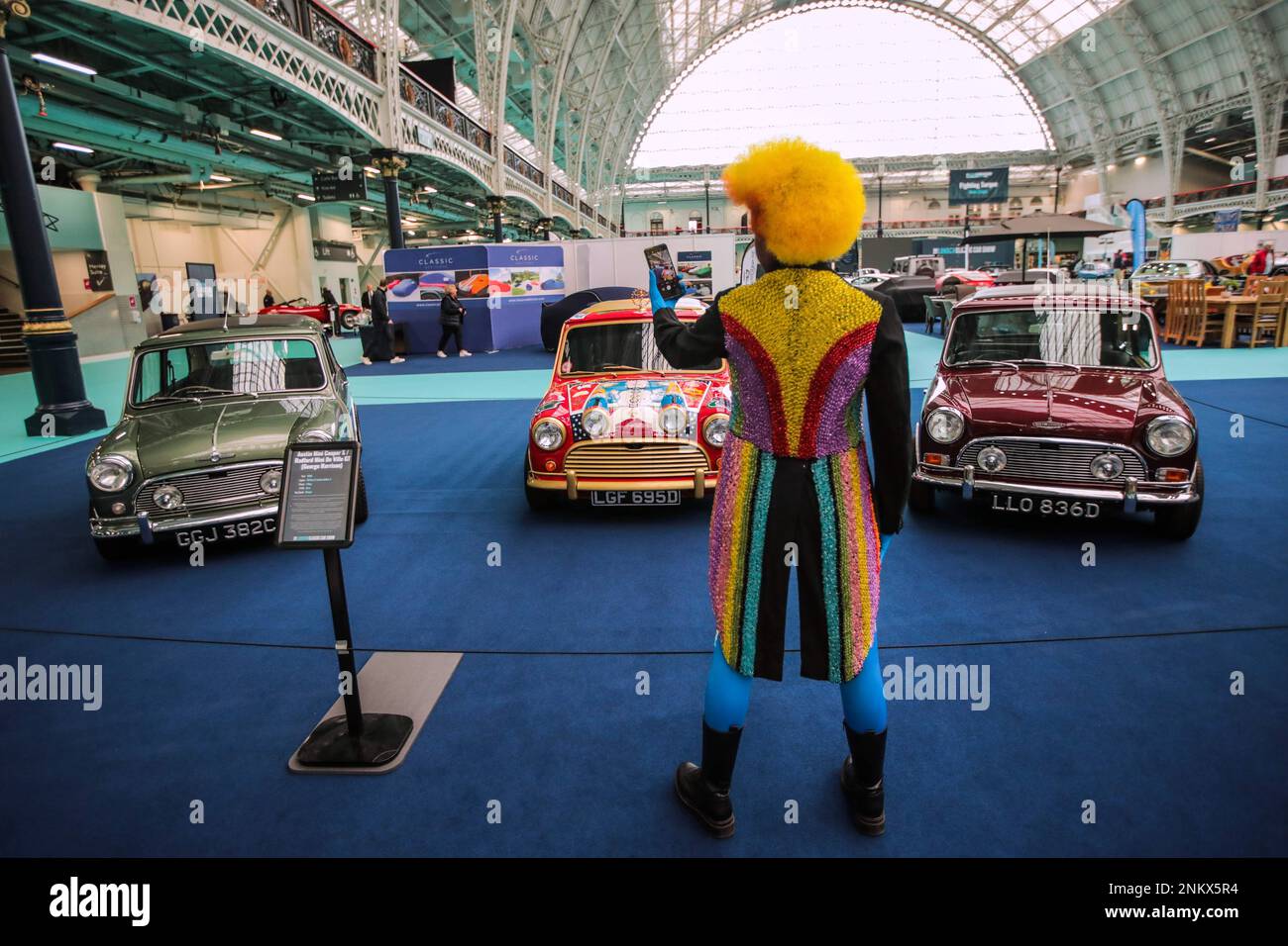 Beatles with mini hi-res stock photography and images - Alamy