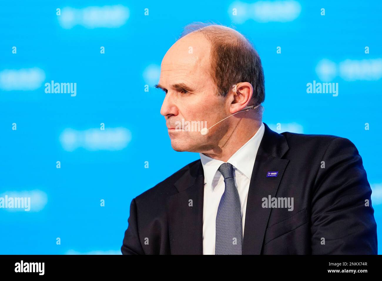 Ludwigshafen, Germany. 24th Feb, 2023. Martin Brudermüller, Chairman of ...