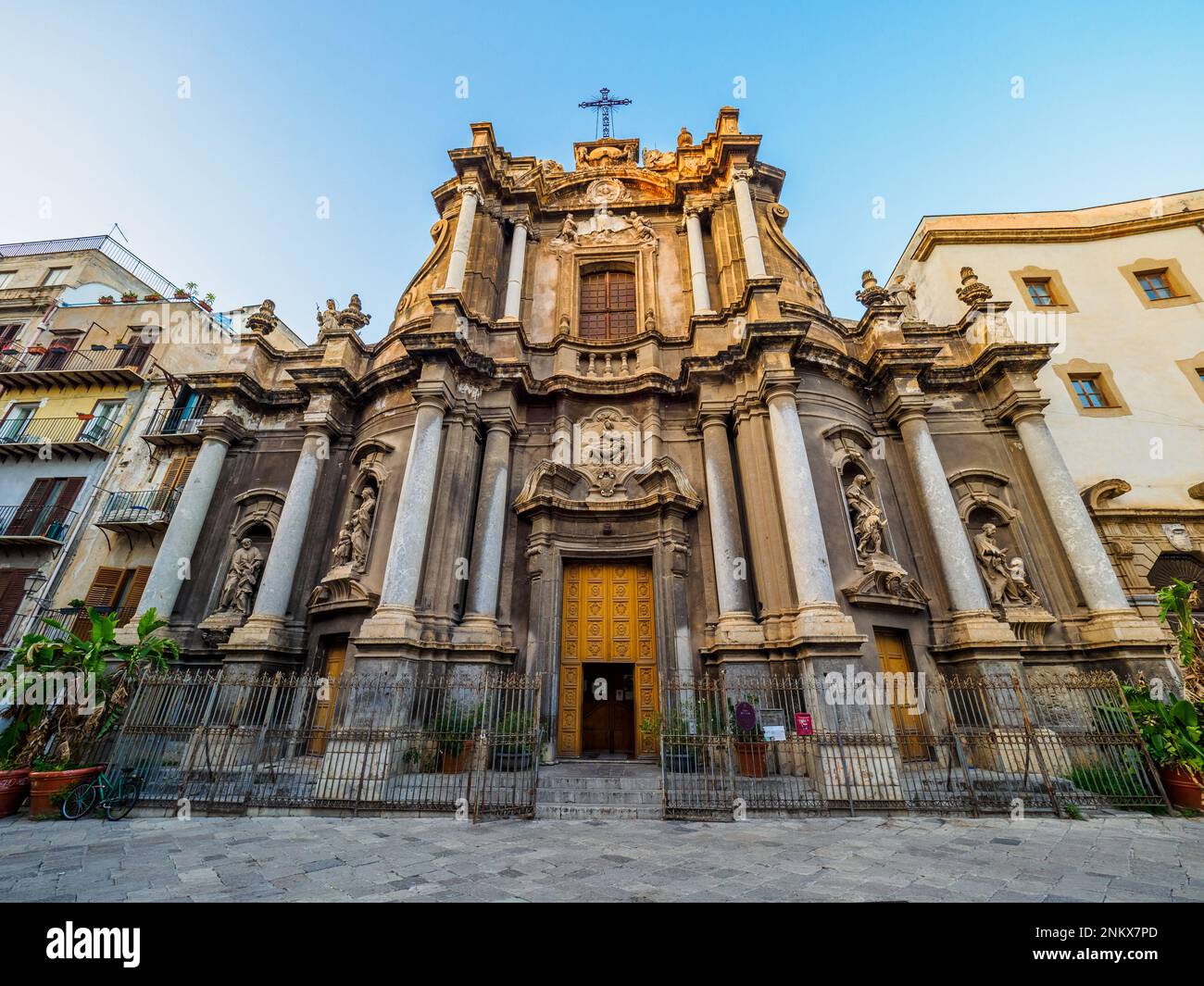 Church of Sant'Anna la Misericordia in Palermo - Sicily, Italy Stock ...