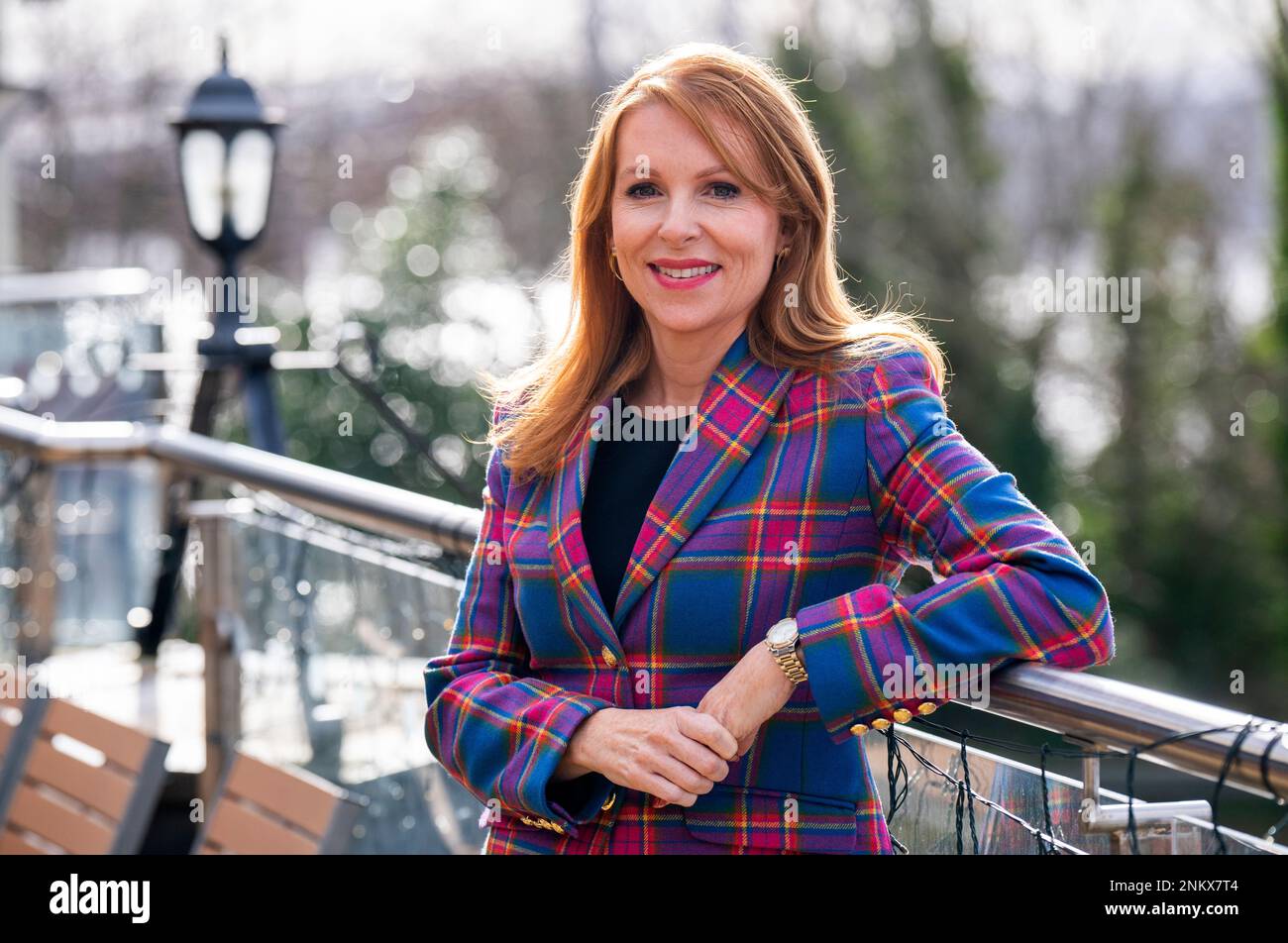 Ash Regan at the DoubleTree By Hilton, North Queensferry, as she ...