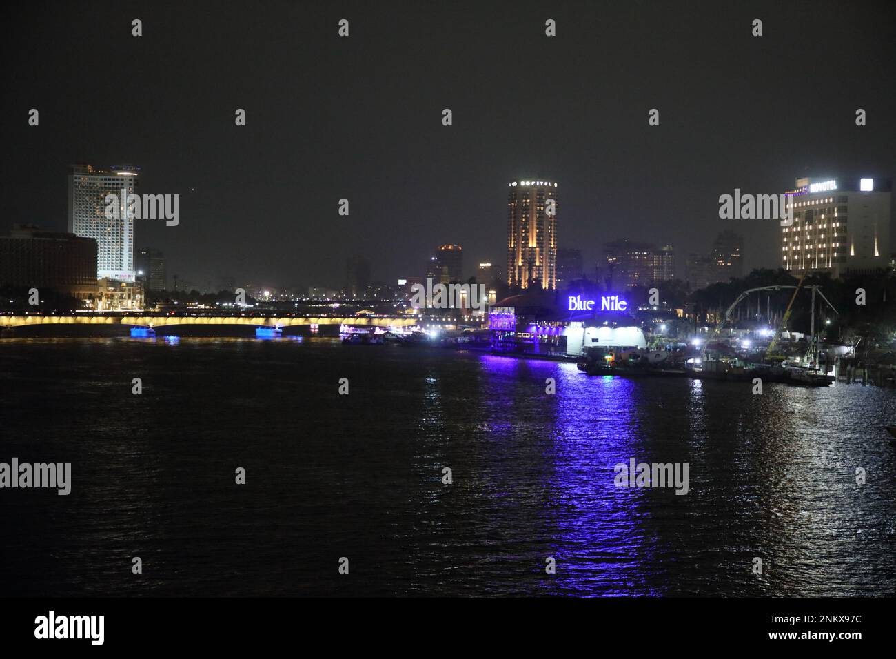 6th of october at night Stock Photo - Alamy