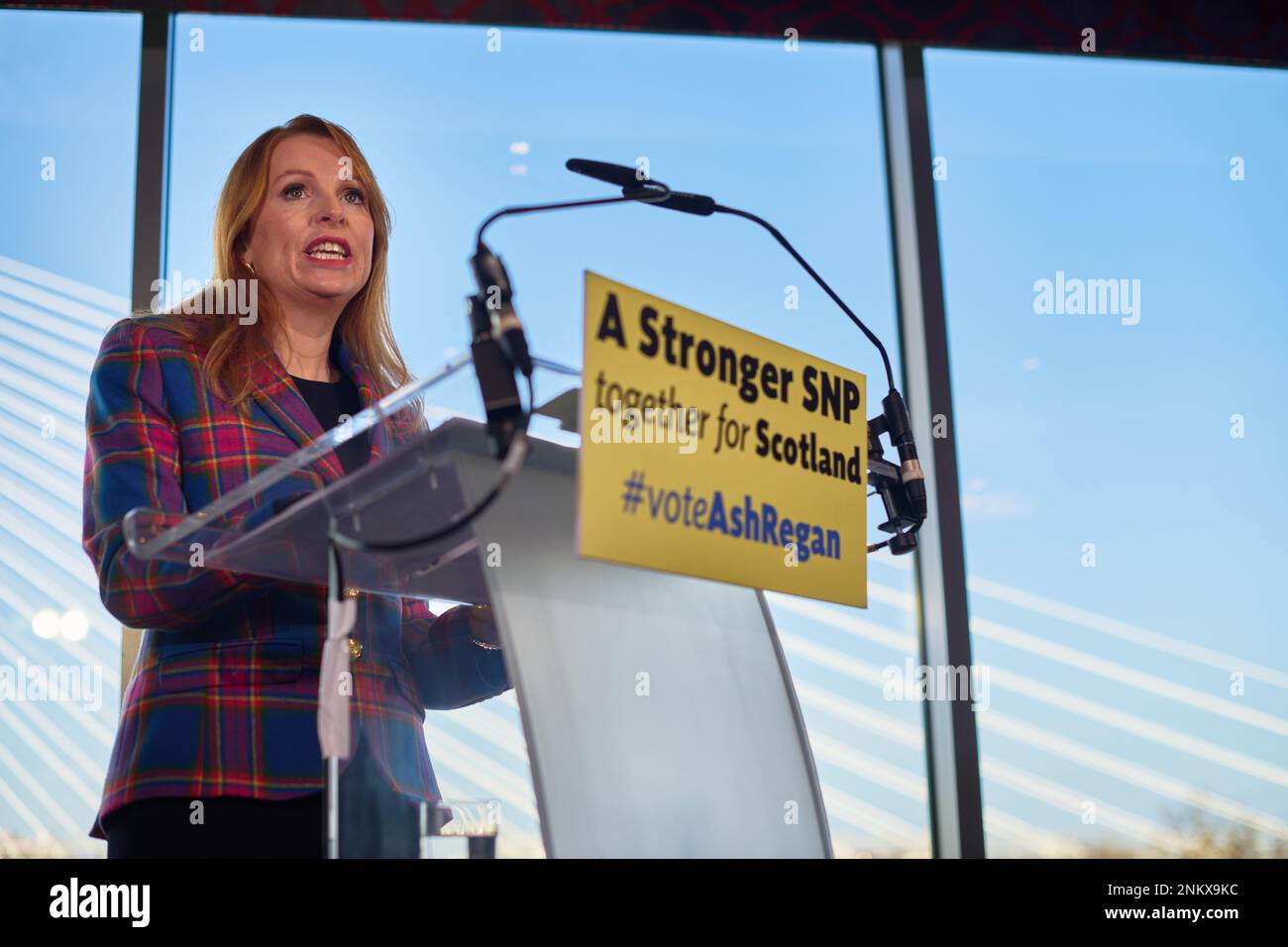 Ash regan snp leadership campaign hi-res stock photography and images ...