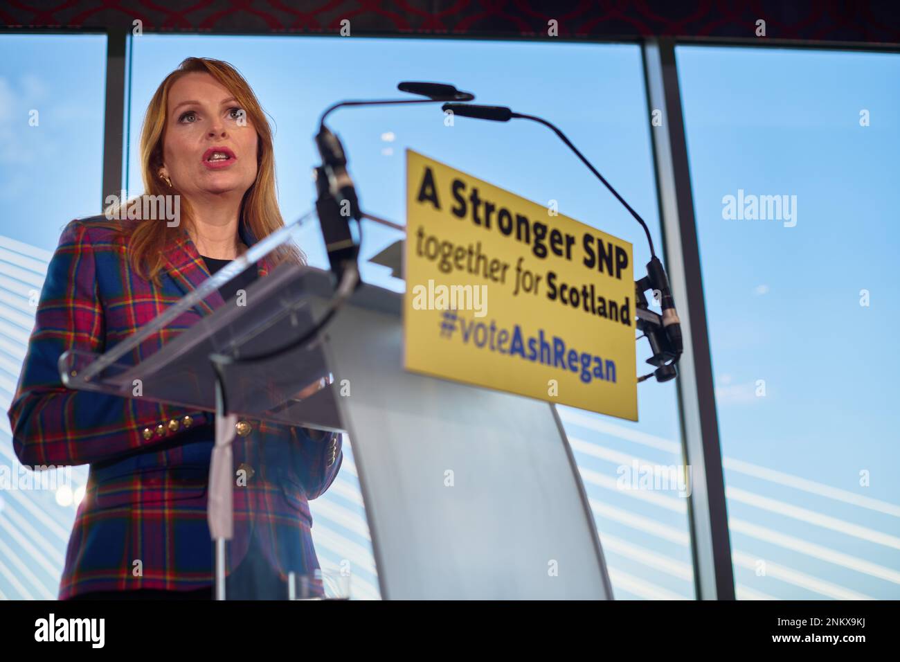Ash regan snp leadership campaign hi-res stock photography and images ...