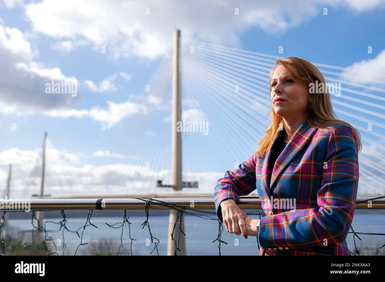 Ash Regan at the DoubleTree By Hilton, North Queensferry, as she ...