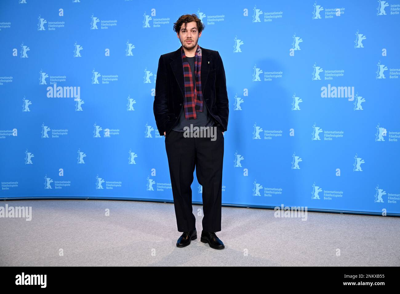 Berlin, Germany. 24th Feb, 2023. Timocin Ziegler, actor, arrives for ...