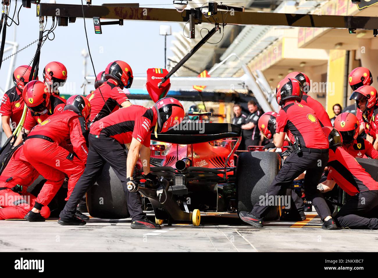 Sakhir, Bahrain. 24th February 2023. Carlos Sainz Jr (ESP) Ferrari SF ...