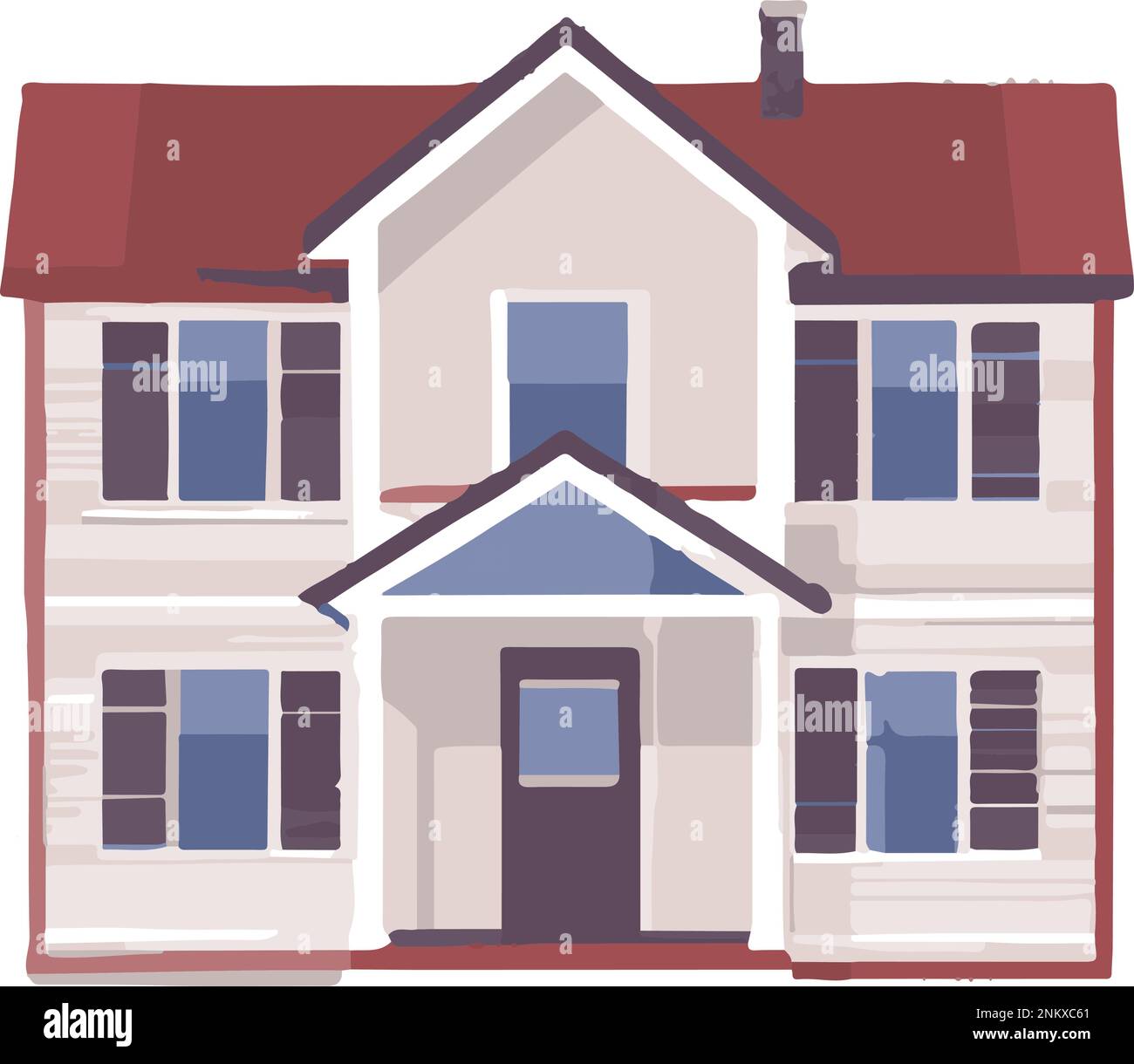 Iconic neighborhood Stock Vector Images - Alamy