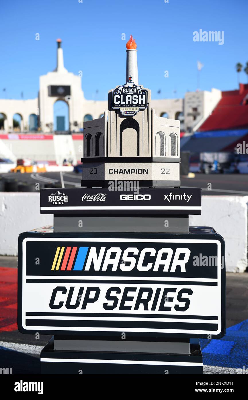 LOS ANGELES, CA - FEBRUARY 05: The Busch Light Clash at The Coliseum ...