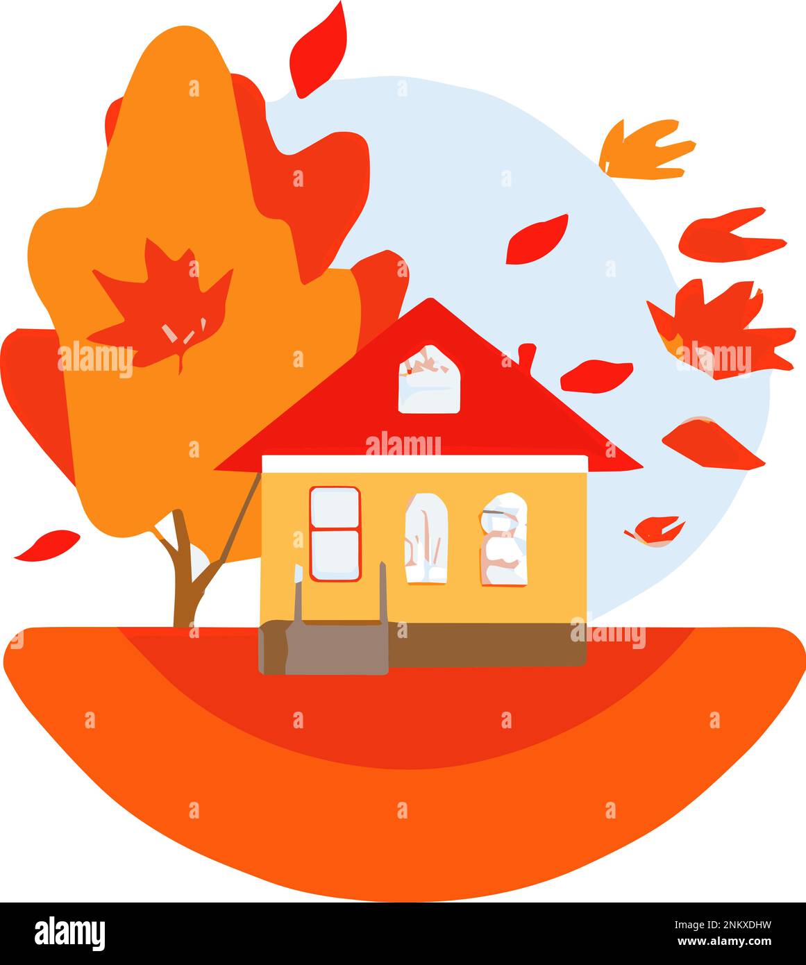 Orange family tree Stock Vector Images - Alamy