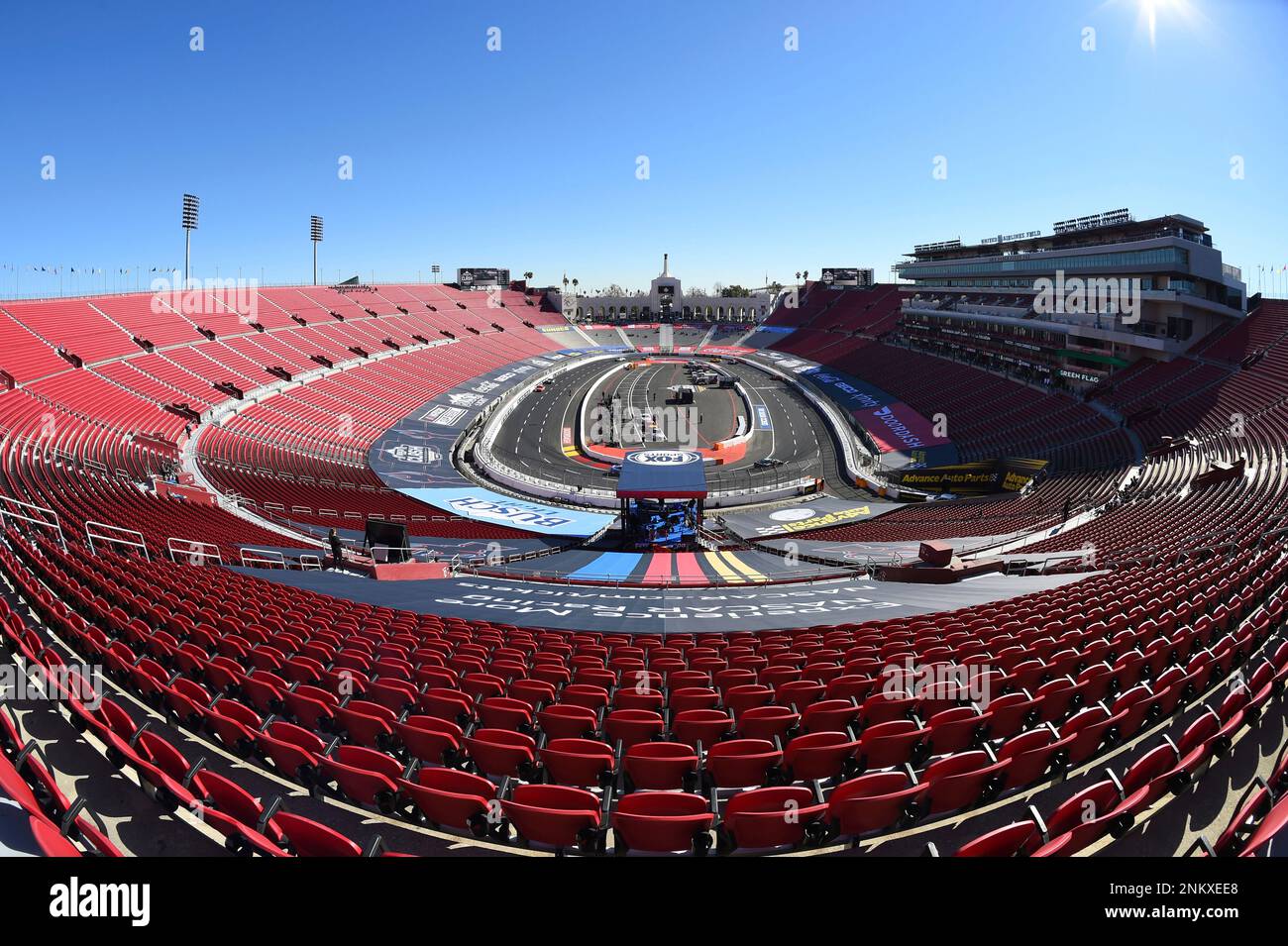 LOS ANGELES, CA - FEBRUARY 05: A general view of the track during ...