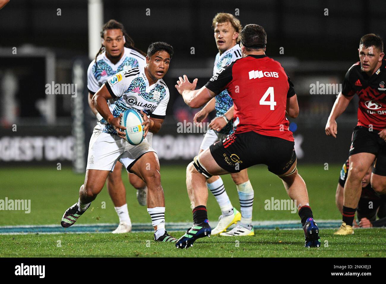 Chiefs player Josh Ioane during the Super Rugby Pacific Round 1 match ...