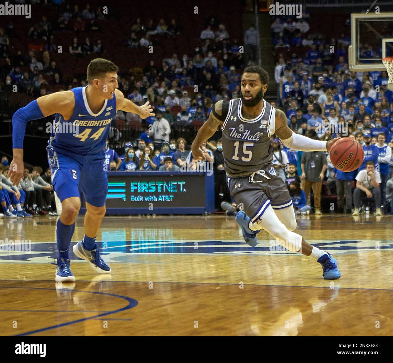 February 5, 2022, Newark, New Jersey, USA: Seton Hall Pirates guard ...