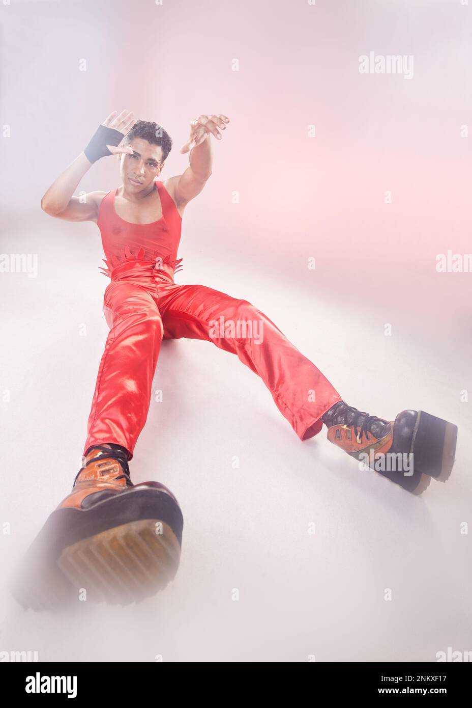 Fashion, vintage and portrait of man with style posing as a fashionable ...