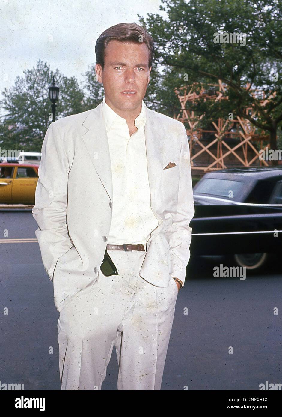 ROBERT WAGNER colour candid portrait circa 1964 Stock Photo - Alamy