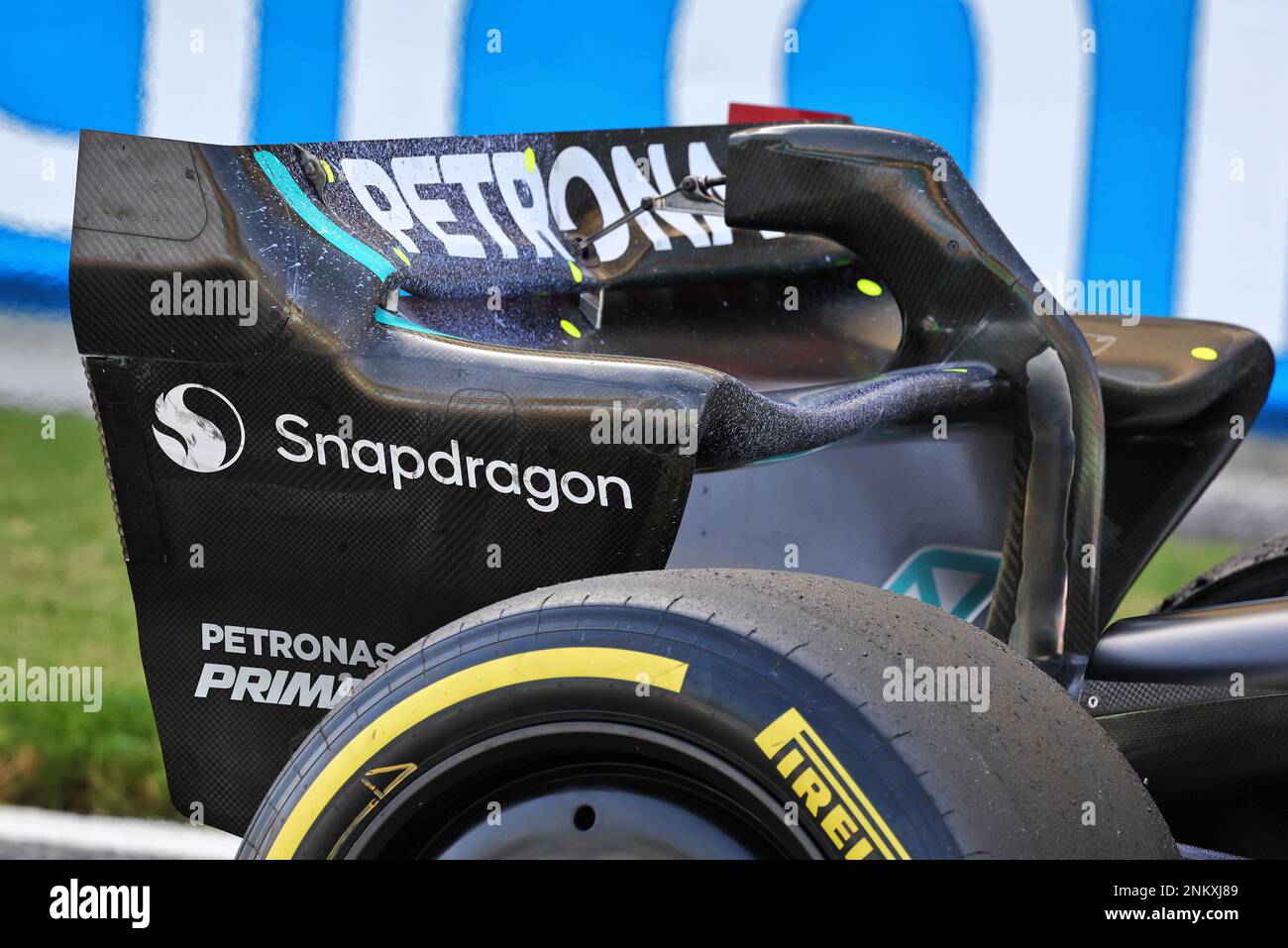 Sakhir, Bahrain. 24th February 2023. Lewis Hamilton (GBR) Mercedes AMG ...