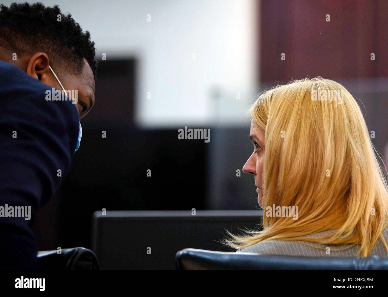 CORRECTS COMPLETE CAPTION AND CLARIFIES IDENTITIES OF PEOPLE SHOWN ...