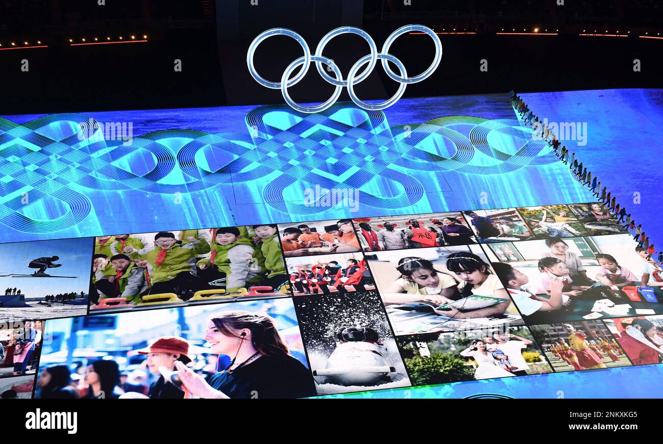 The opening ceremony of Beijing Olympic Games is held at the National ...