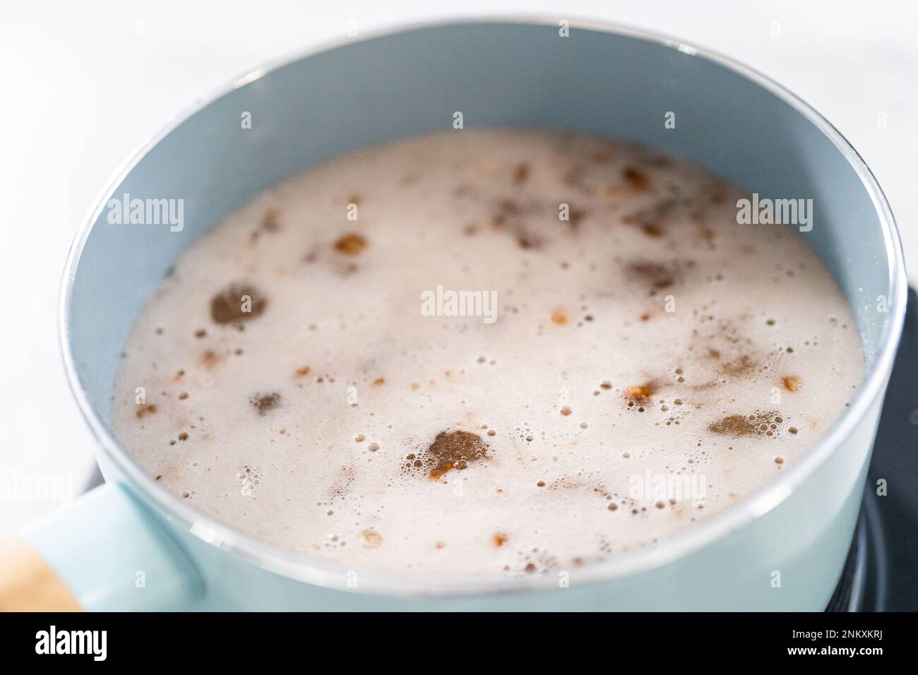 Mango boba smoothie Stock Photo - Alamy
