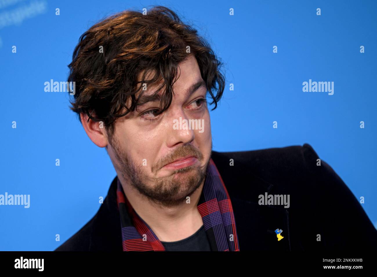 Berlin, Germany. 24th Feb, 2023. Timocin Ziegler, actor, arrives for ...