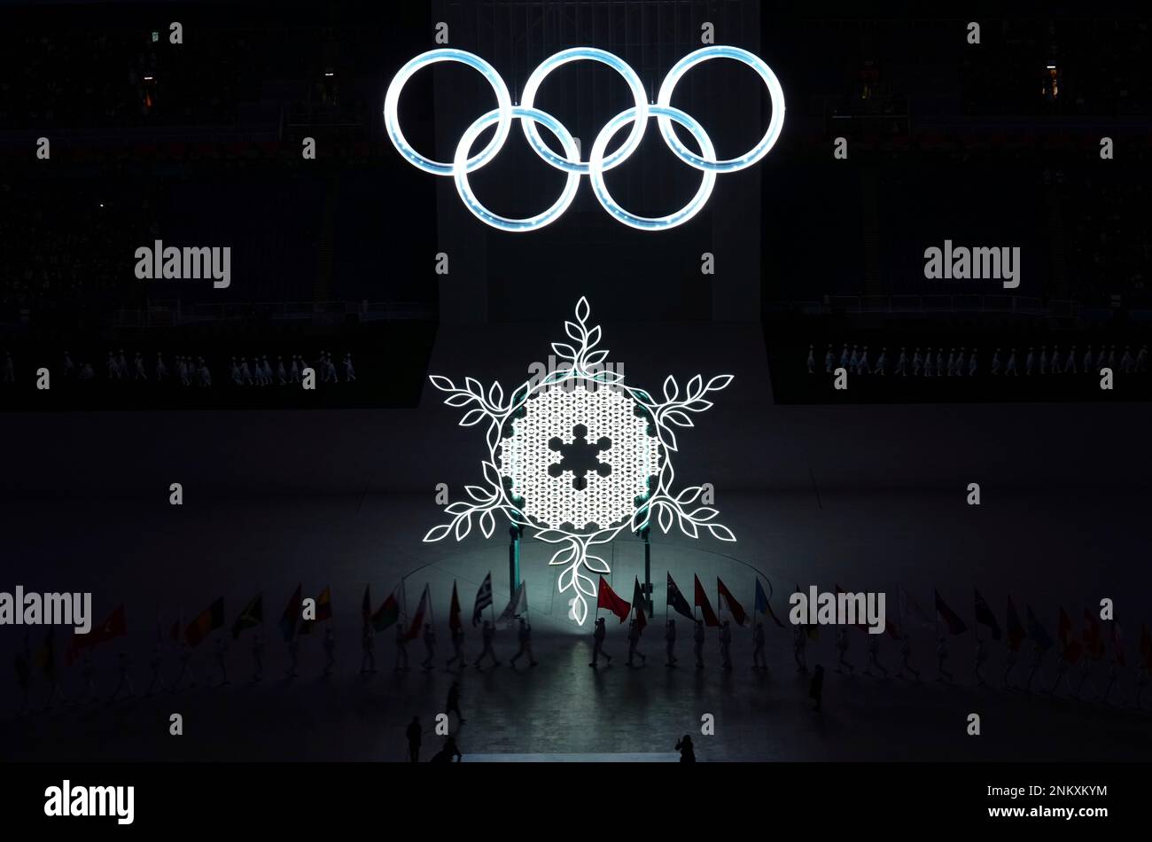 The opening ceremony of Beijing Olympic Games is held at the National ...