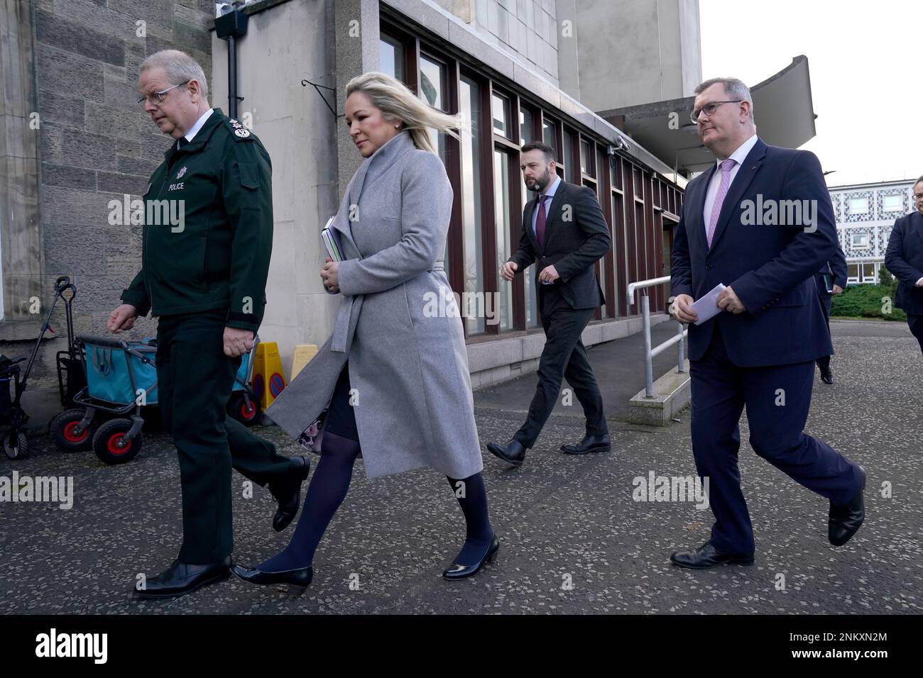 (left to right) Police Service of Northern Ireland (PSNI) Chief ...