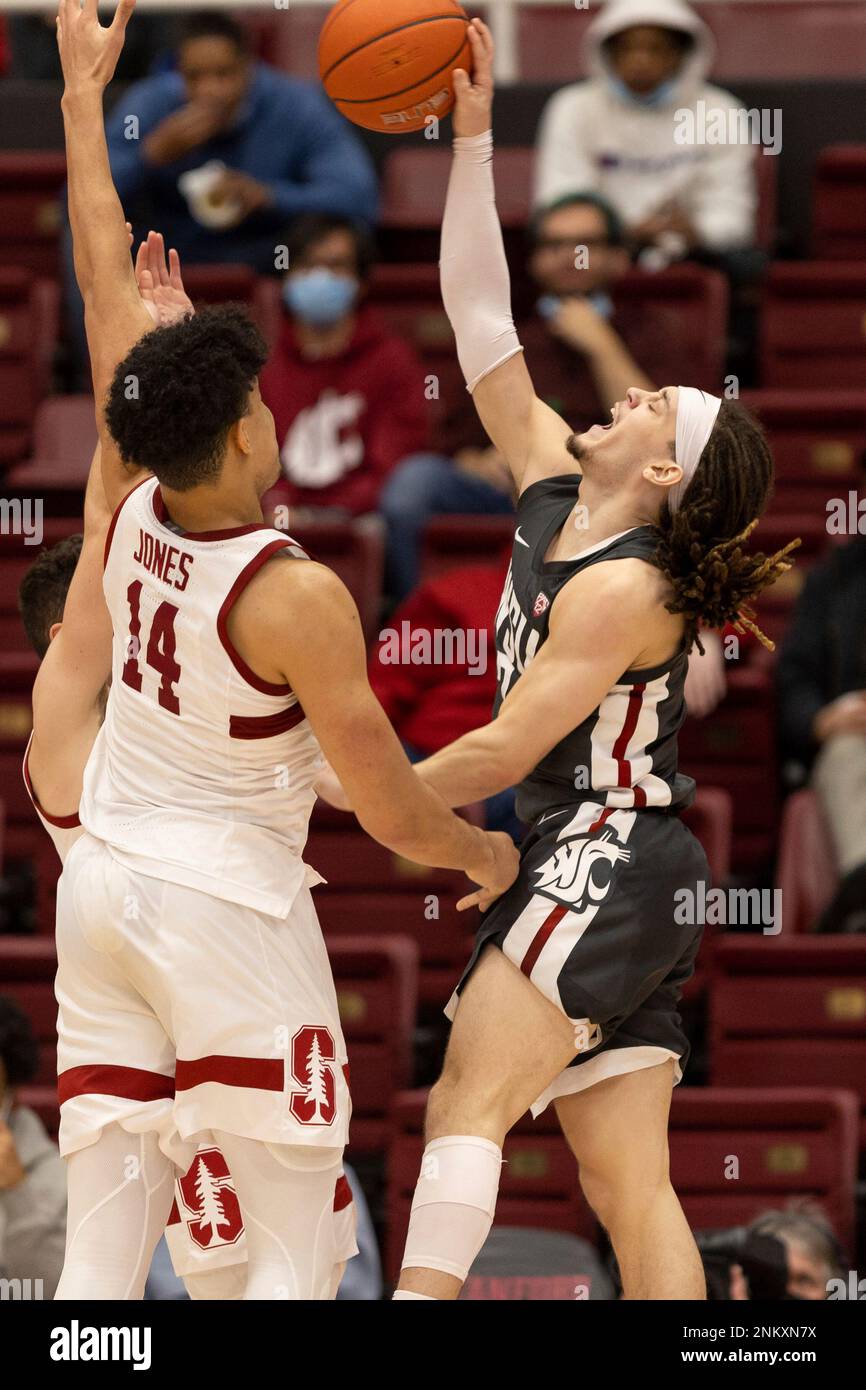 PALO ALTO, CA - FEBRUARY 03: Washington State Cougars guard Tyrell ...