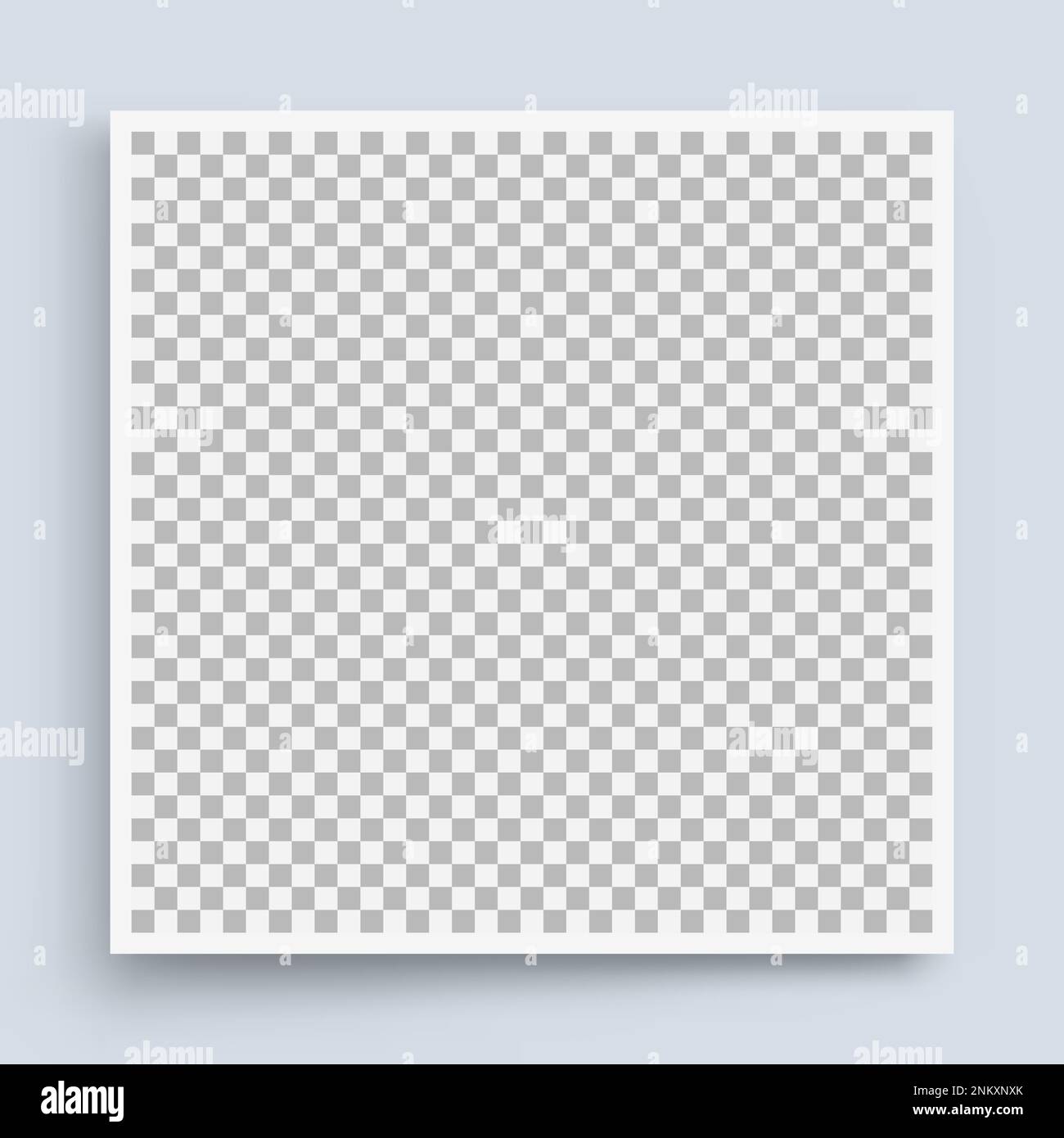 Photo frame mockup. Chess board background. Blank space for your design ...