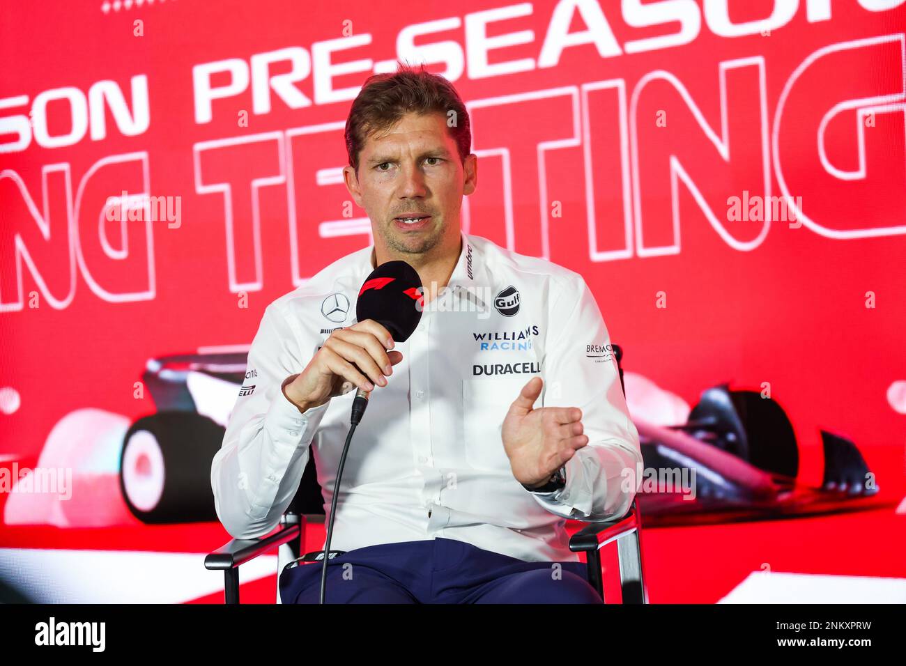 VOWLES James, Team Principal of Williams Racing, portrait during the ...