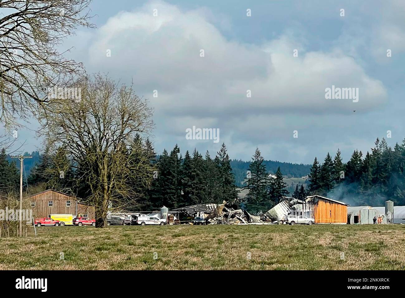 In this provided by Sgt. Jeremy Landers of the Marion County Sheriff's ...