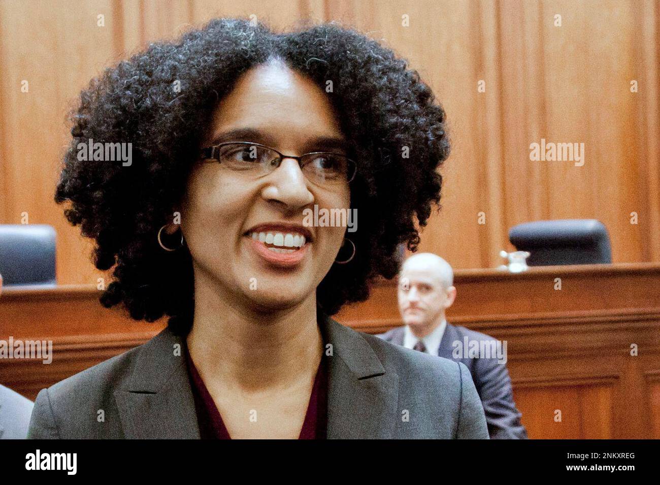 FILE - Deputy assistant U.S. attorney general Leondra Kruger, stands ...