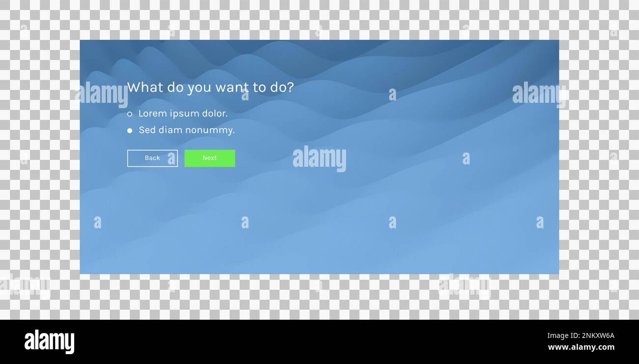 Website or mobile app landing page. Water surface. Blue abstract ...