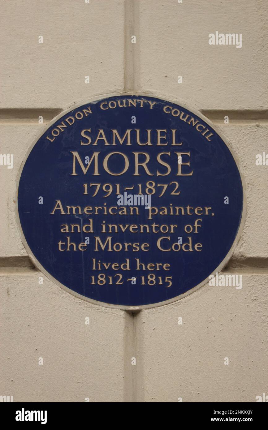 Inventor of the morse code hi-res stock photography and images - Alamy