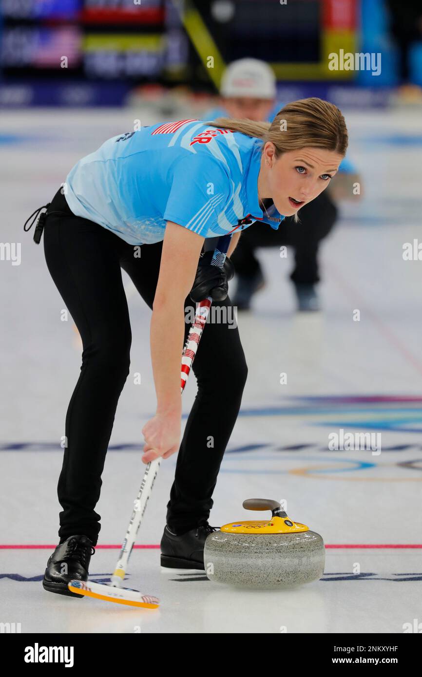 February 2, 2022, Beijing, China: Team USA's VICKY PERSINGER (USA) and ...