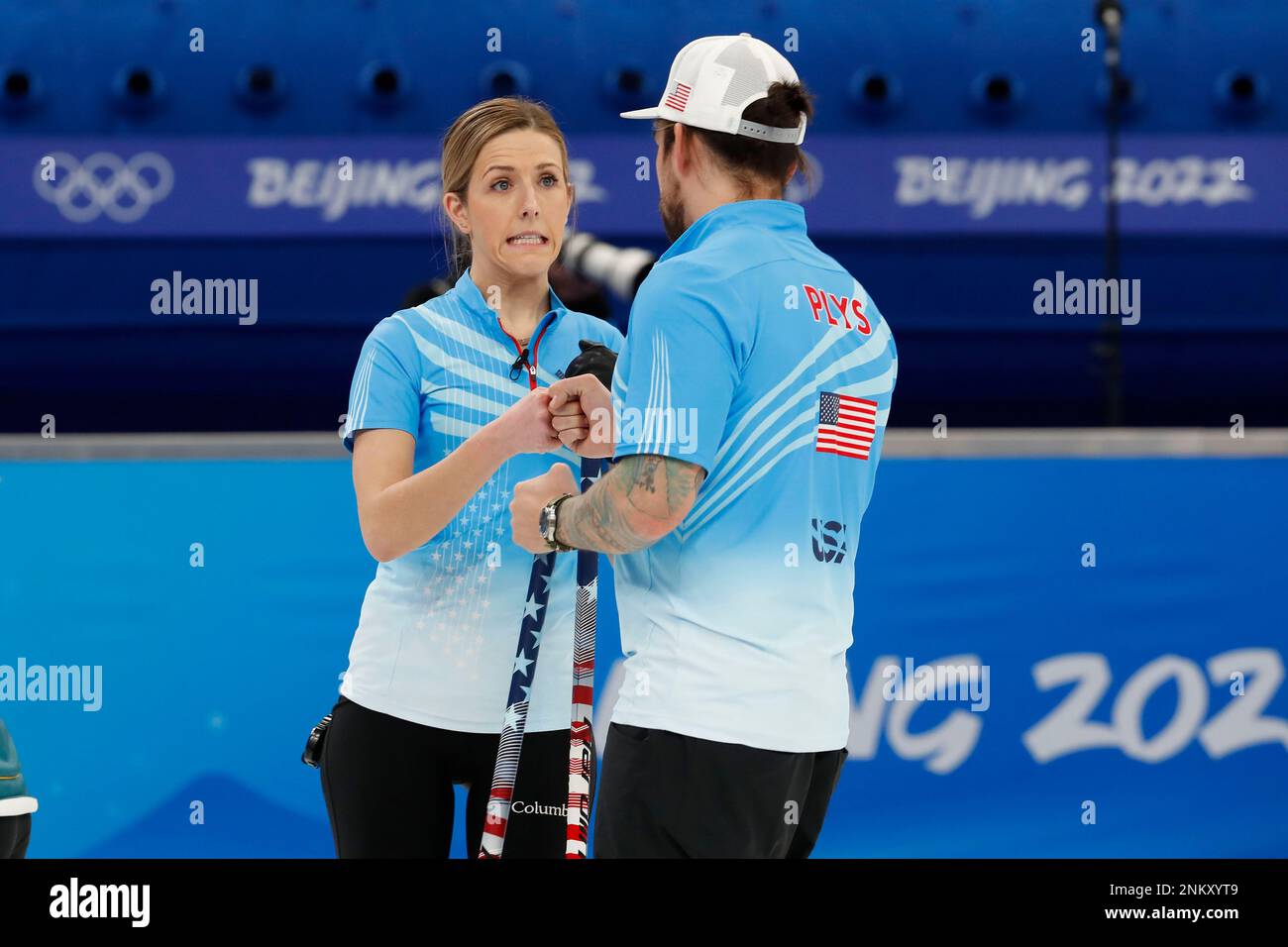 February 2, 2022, Beijing, China: Christopher Plys (USA) and Vicky ...