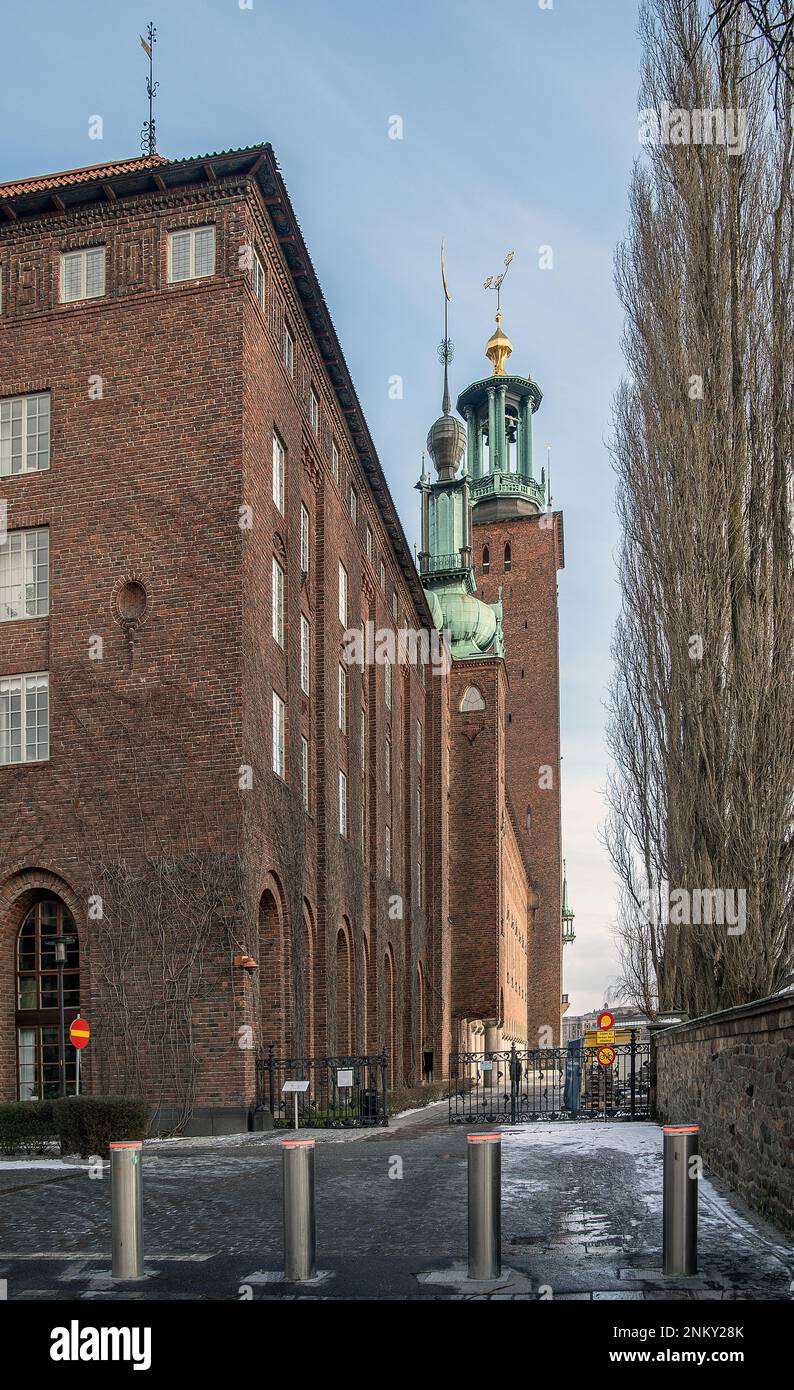 Stadshuset stockholm tower hi-res stock photography and images - Alamy