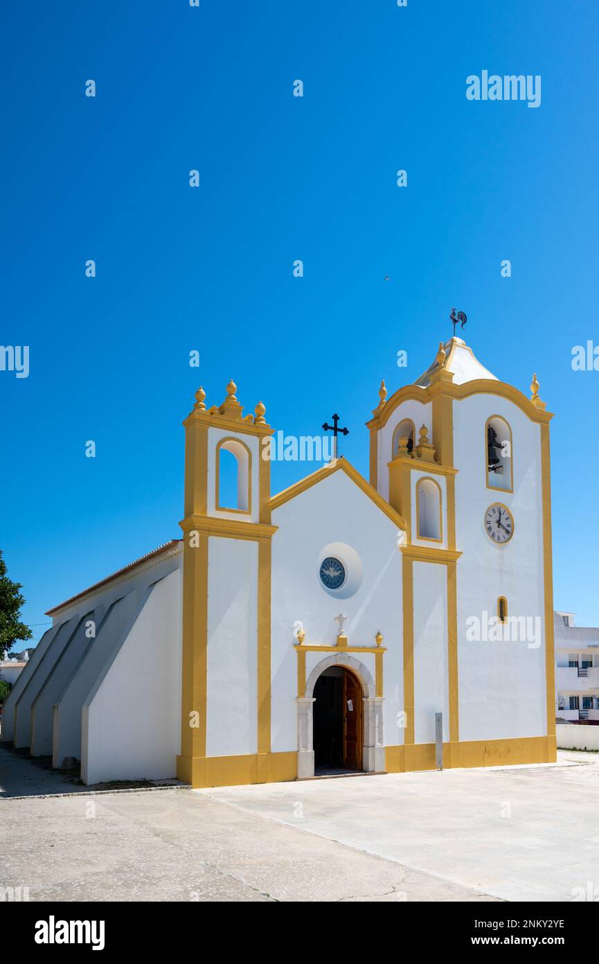 Church in praia de luz hi-res stock photography and images - Alamy