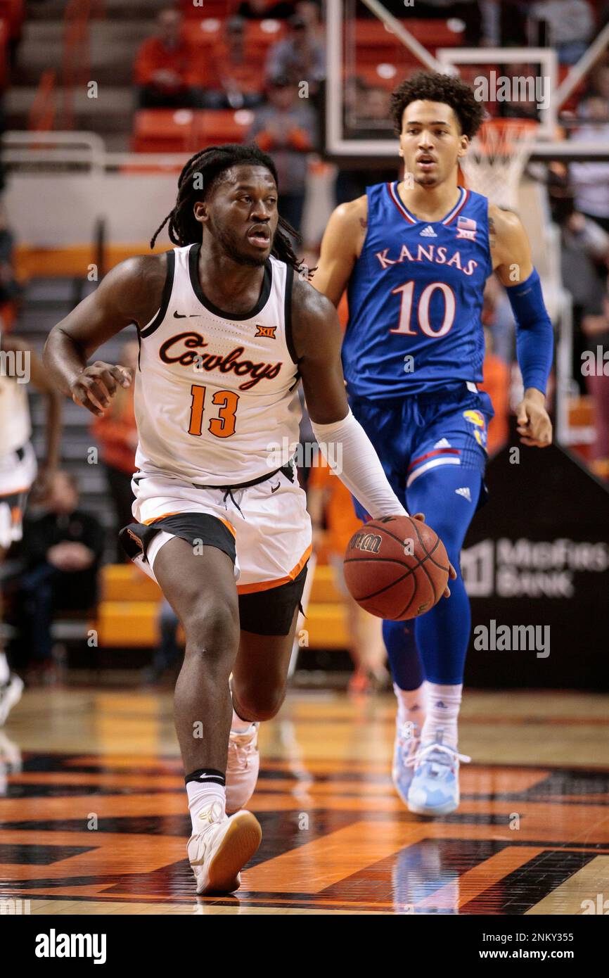 STILLWATER, OK - JANUARY 04: Oklahoma State Cowboys guard Isaac ...
