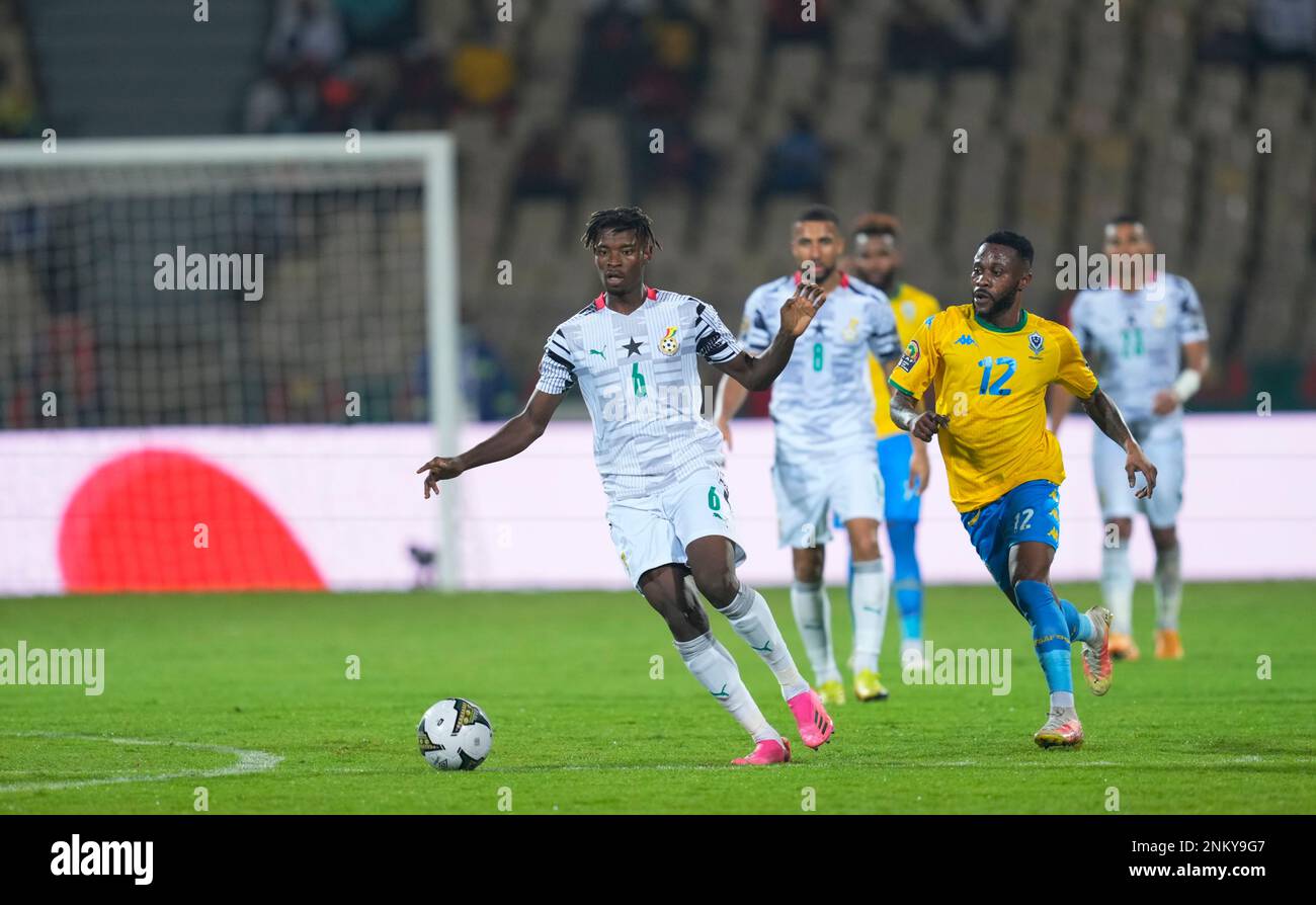 Yaound©, Cameroon, January, 14, 2022: Edmund Addo of Ghana during Ghana vs Gabon- Africa Cup of ...