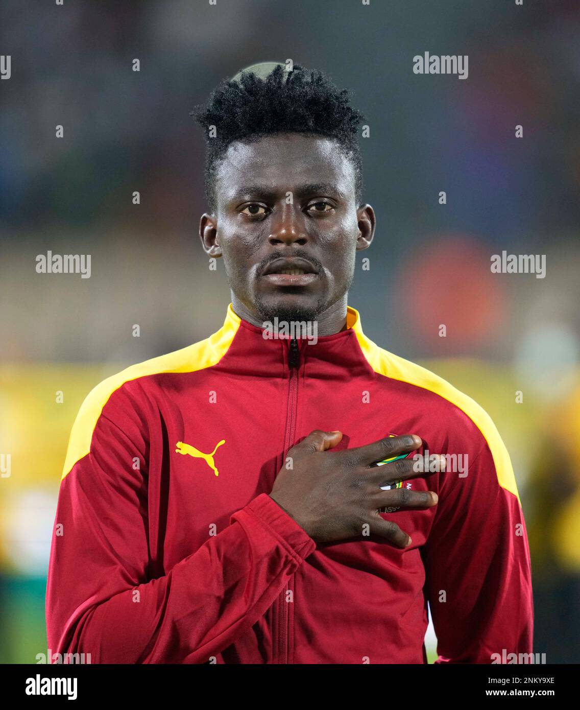 Yaound©, Cameroon, January, 14, 2022: Iddrisu Baba of Ghana during Ghana vs Gabon- Africa Cup of ...