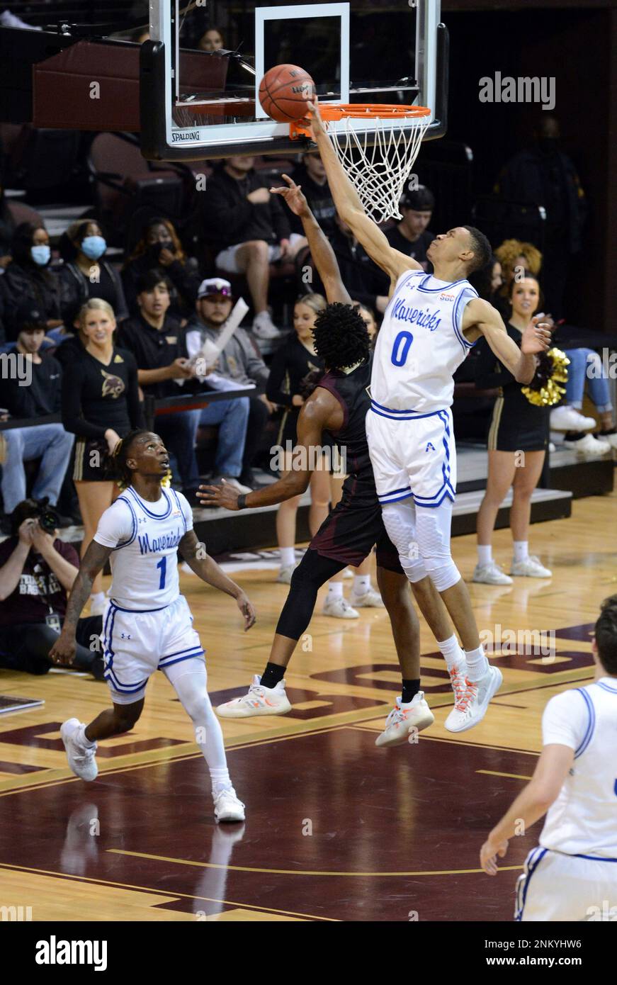 SAN MARCOS, TX - JANUARY 29: Texas State Bobcats guard Shelby Adams (4 ...