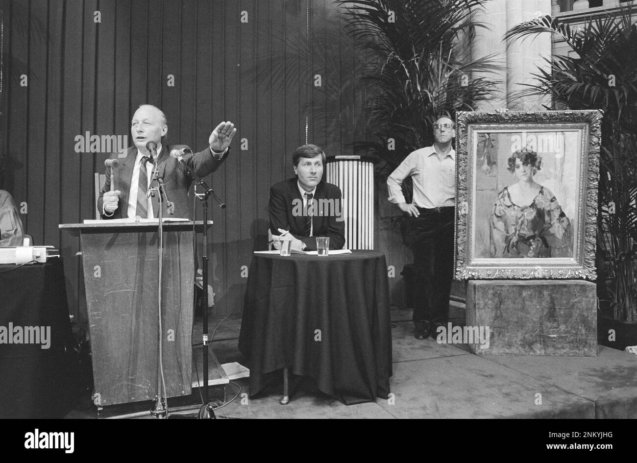 Auction art collection Pieter Menten, auction painting Carmen by Isaac ...