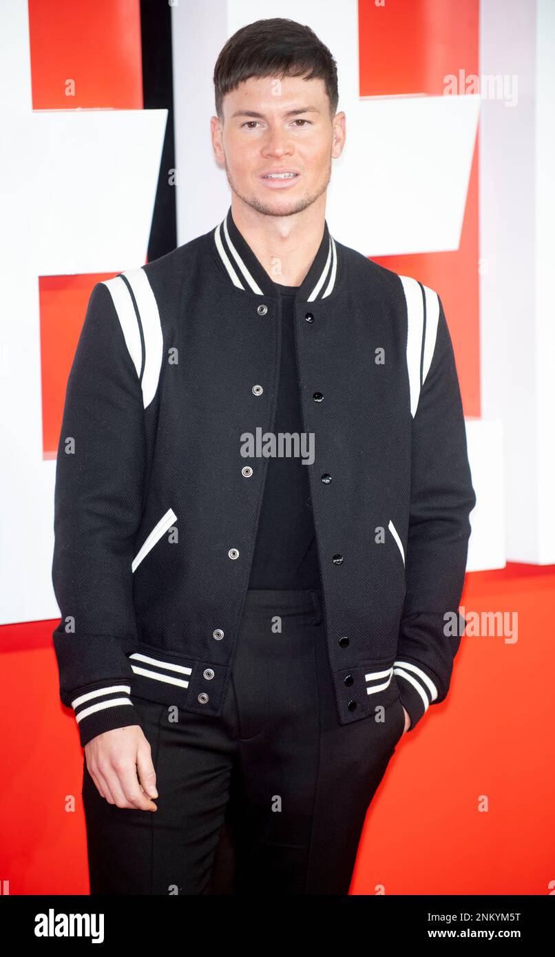 Joel Corry at the 'Creed III' film premiere, London, UK - 15 Feb 2023 ...