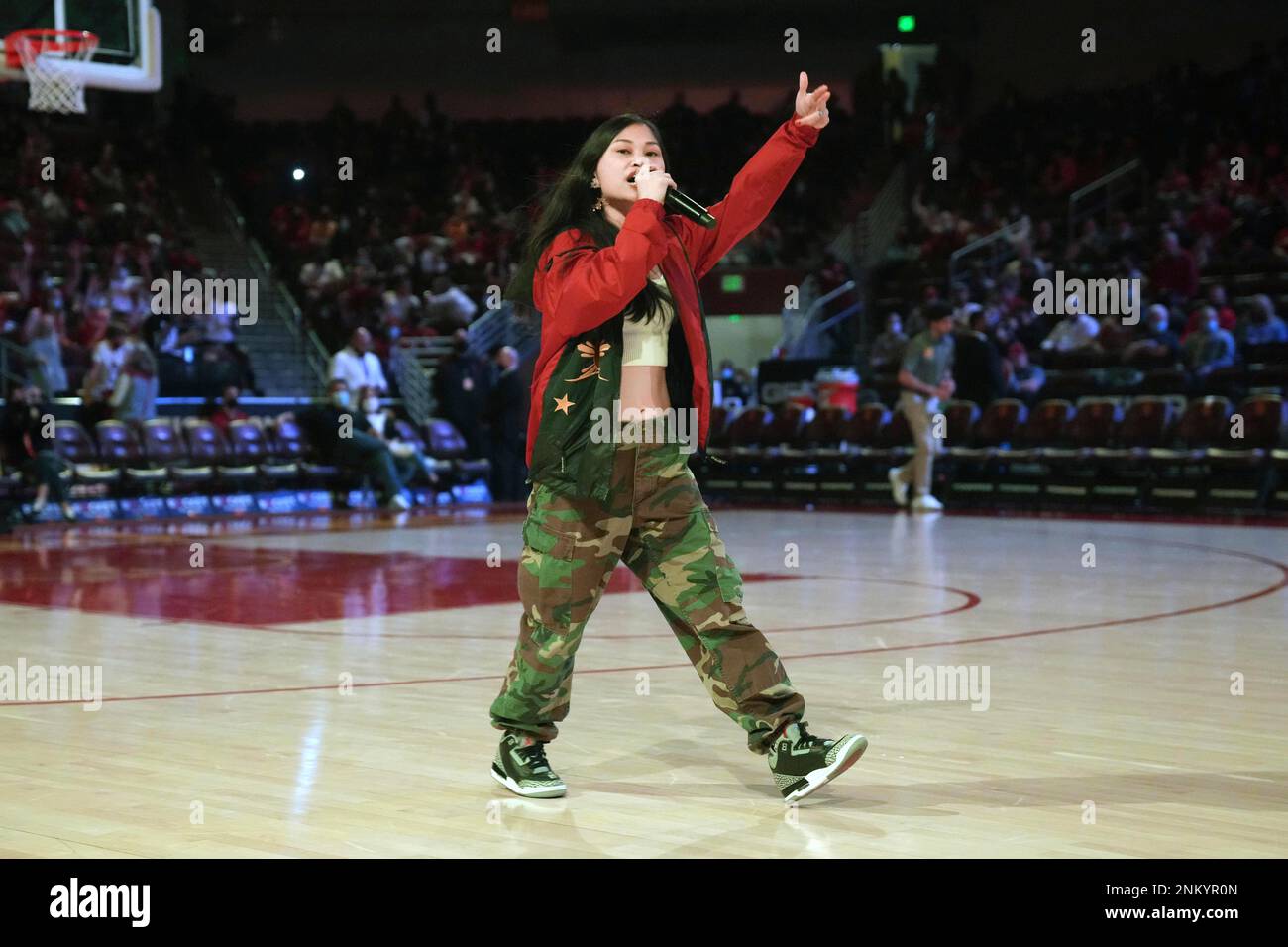 Filipino American rapper and recording artist Ruby Ibarra performs ...